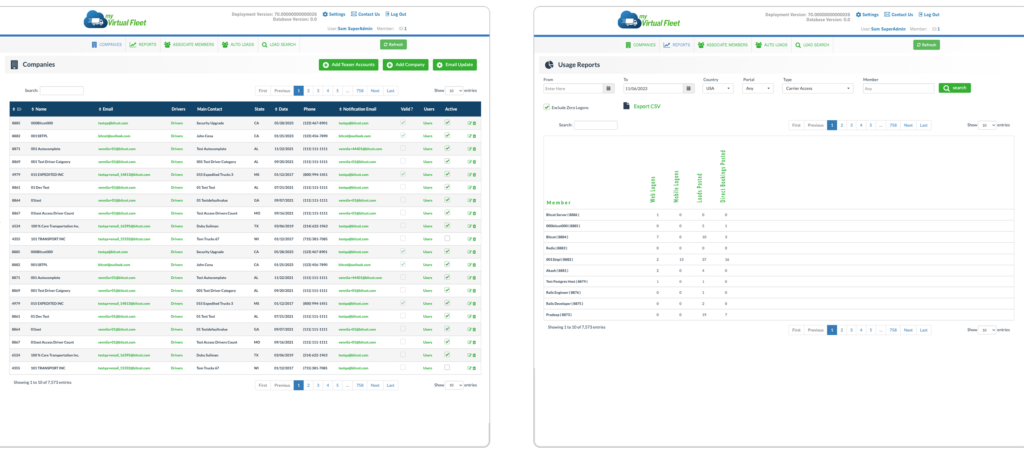 My Virtual Fleet App - Designed to Connect Drivers | BitCot