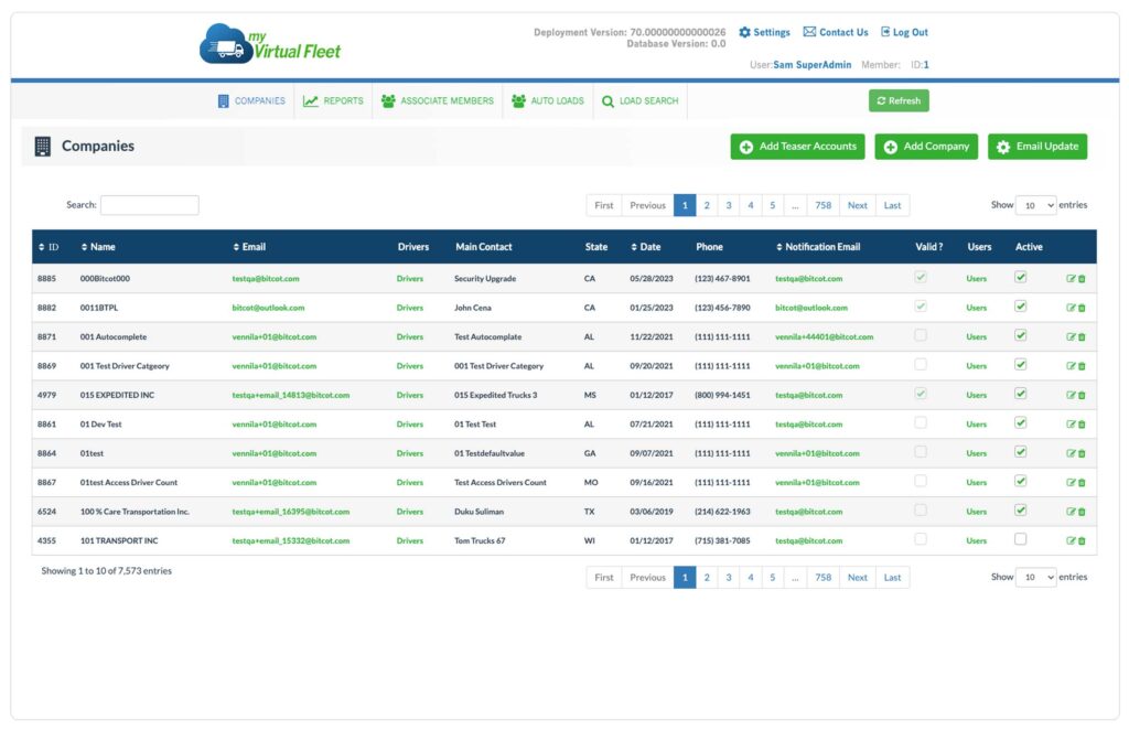 My Virtual Fleet App - Designed to Connect Drivers | BitCot