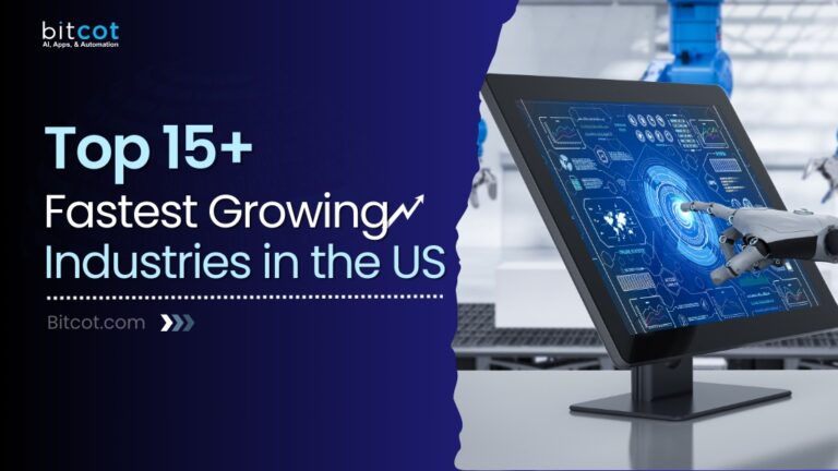 Top 15+ Fastest Growing Industries in the US - 2025