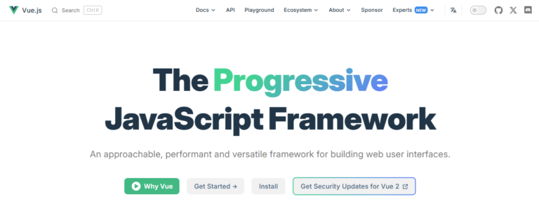 Top 10 Web Application Development Frameworks in 2025