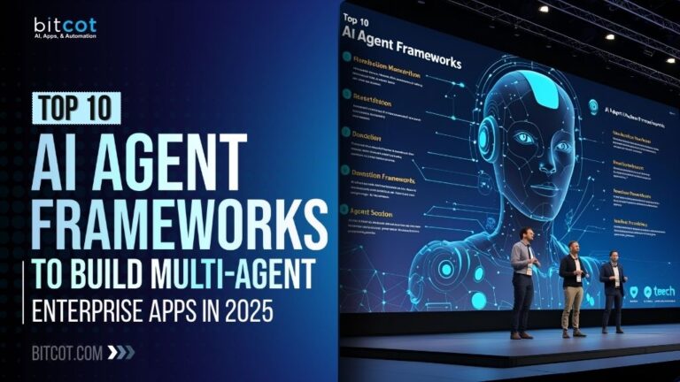 Top 10 AI Agent Frameworks to Build Multi-Agent Enterprise Apps in 2025