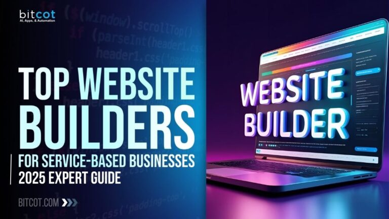 Top Website Builders for Service-Based Businesses: 2025 Expert Guide